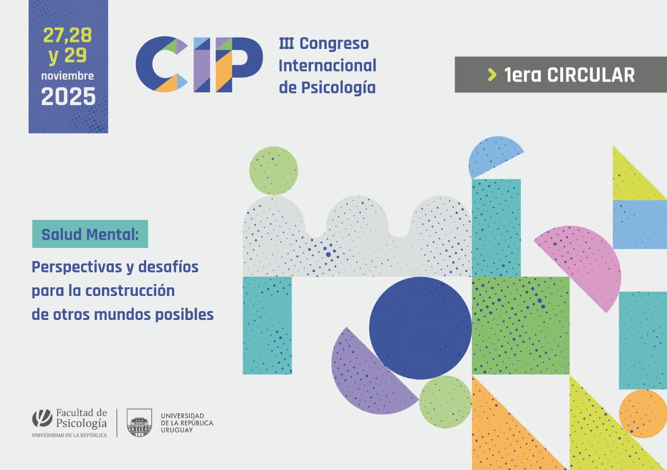 PRIMERA CIRCULAR: III Congreso Internacional de Psicología | Facultad de Psicologia